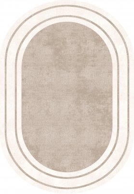 Oval matta - Josie (beige) - Trendcarpet.se